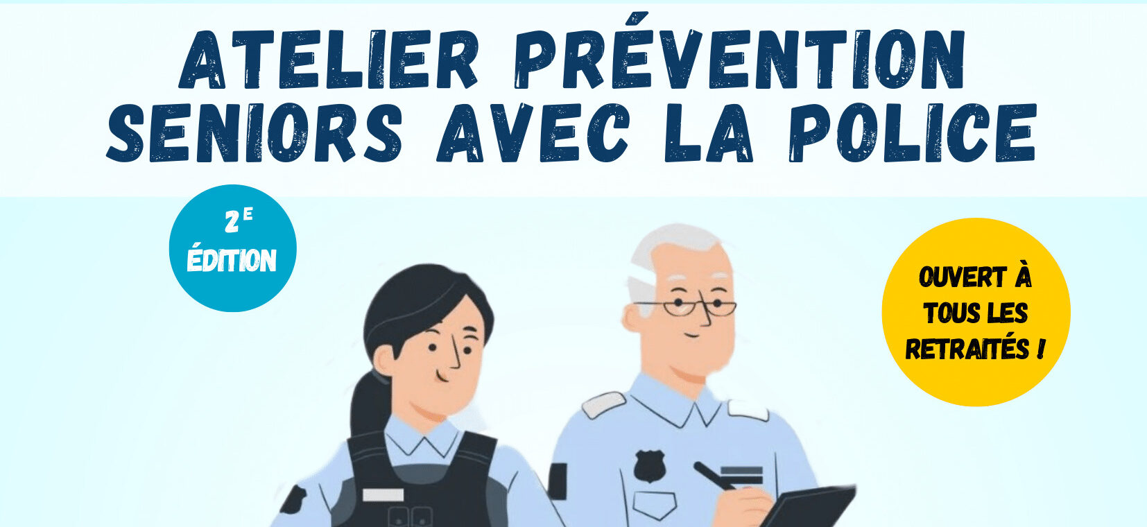 Atelier prévention seniors avec la police - VALENTON